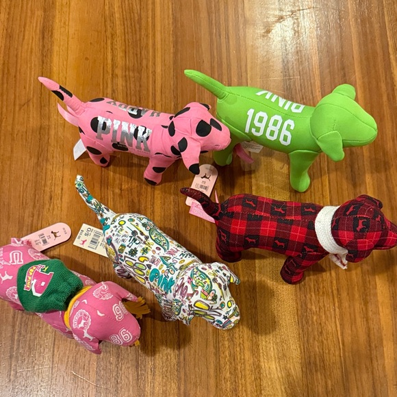 PINK Victoria's Secret | Toys | Nwt Vintage Victorias Secret Dogs Set ...